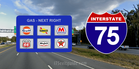 Michigan I-75 Gas | Gas Stations Along I-75 | I-75 Exit Guide