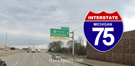Detroit Traffic | I-75 Exit Guide